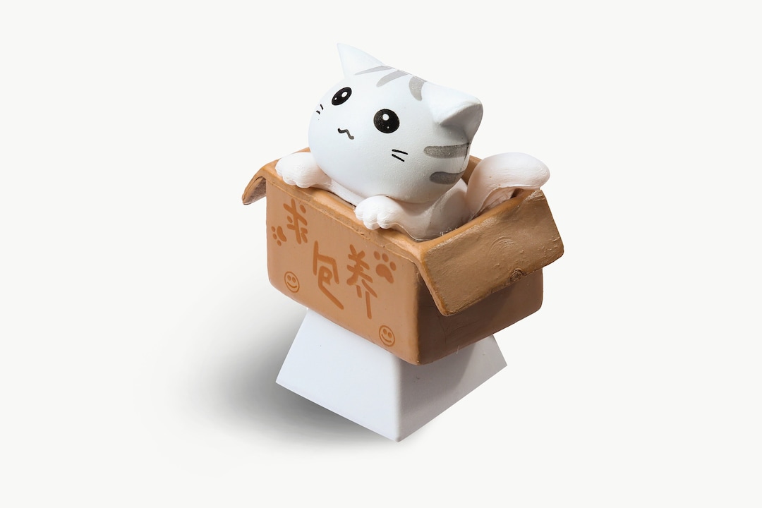 Artisan Keycap Cat Keycaps ECS Resin Keycap Cute Keycaps - Etsy