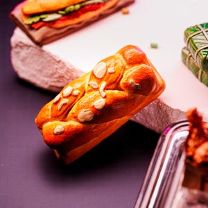 Fast Food Artisan Keycaps Resin, Daisy Bread Epoxy Keycaps, Keycap Set ...