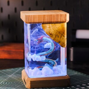 Custom Dragon Night Light, Handmade Gifts for Home Decor, Custom Dragon ...
