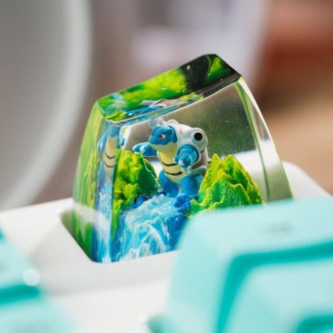 Keycap Pokemon, Artisan Keycap, Keycap, Resin Keycap, Pokemon Keycap ...
