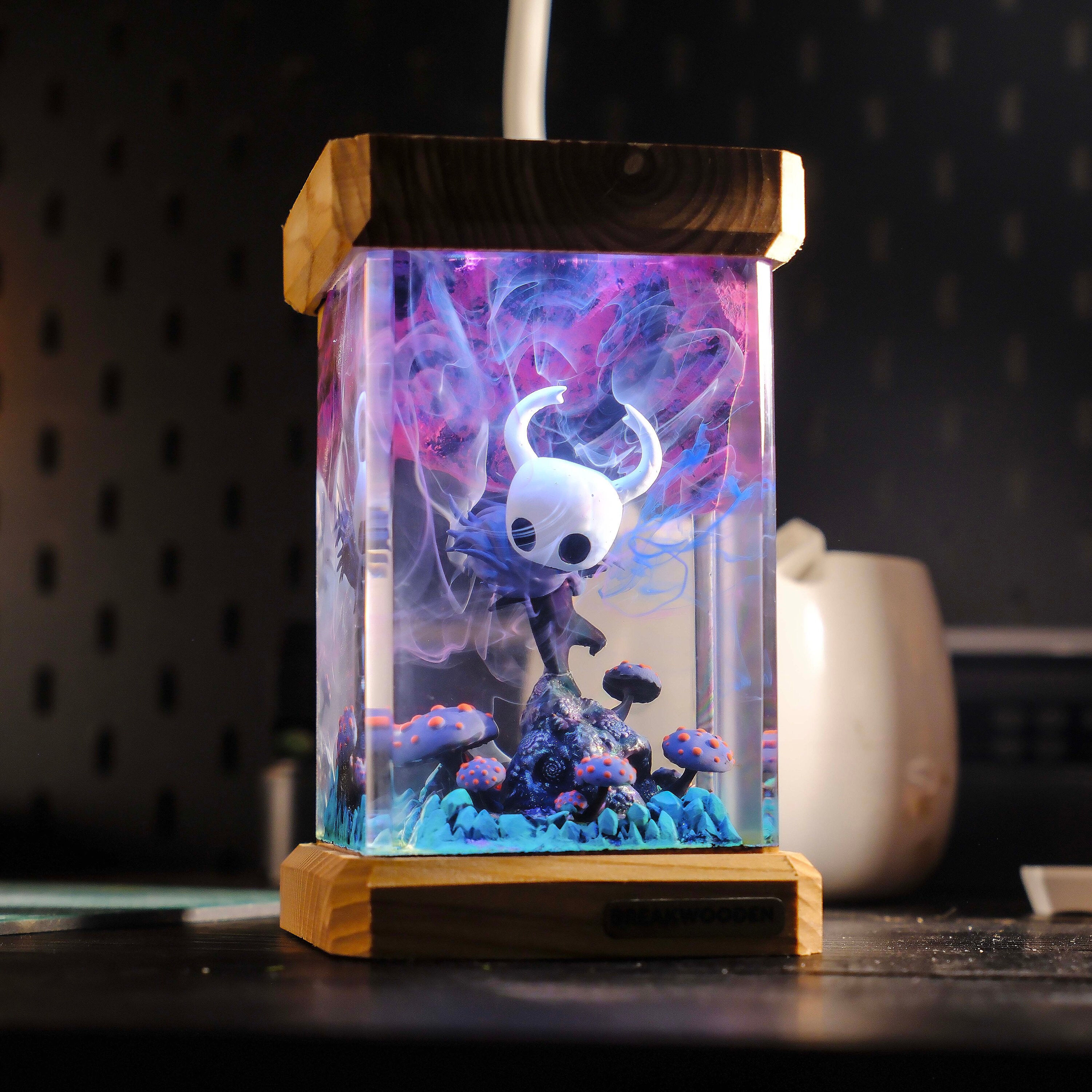 Custom Ho.llow Kni.ght Night Light, Handmade Gifts for Home Decor ...