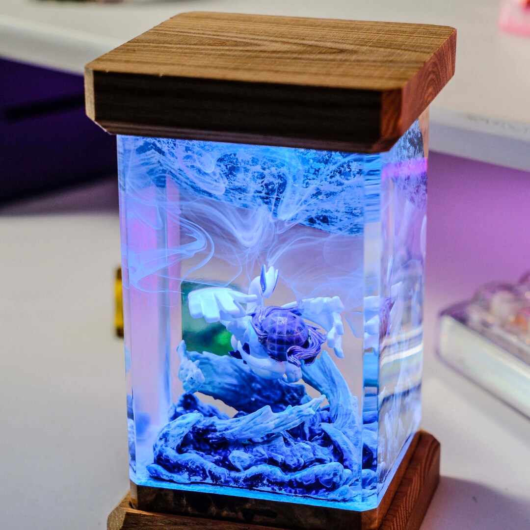 Custom Po.kemon Resin Lamp, Handmade Gifts for Home Decor and Table ...