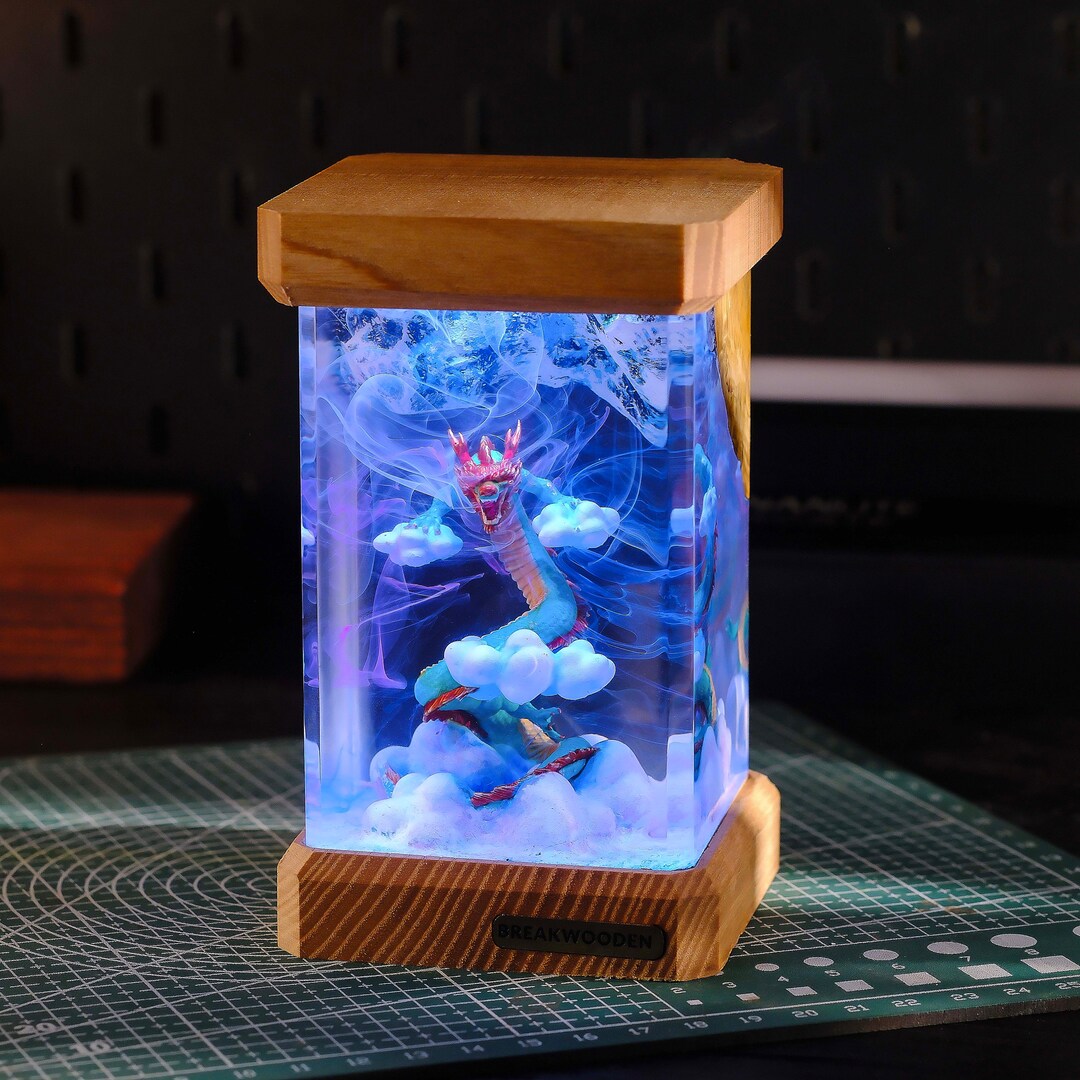 Custom Dragon Night Light, Handmade Gifts for Home Decor, Custom Dragon ...