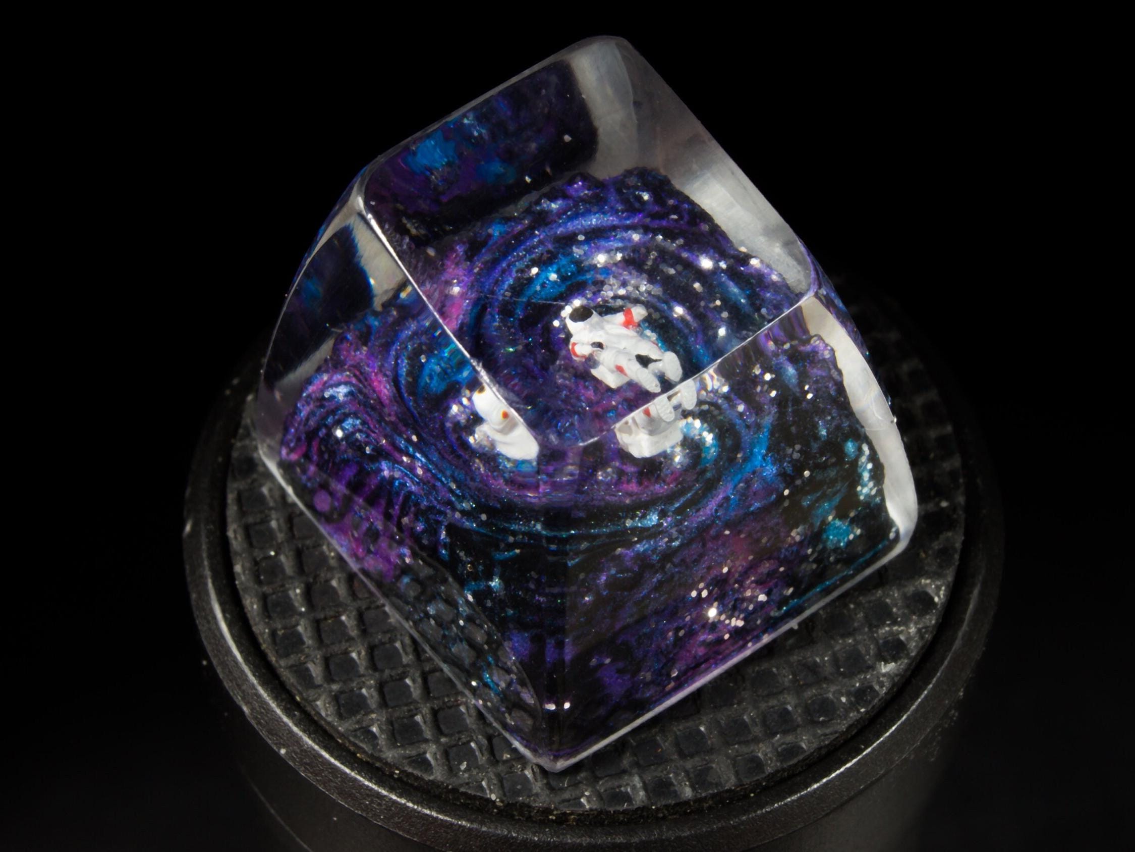 Keycaps Galaxy Custom Artisan, Keycaps Anime Cute, Galaxy Keycaps Space ...