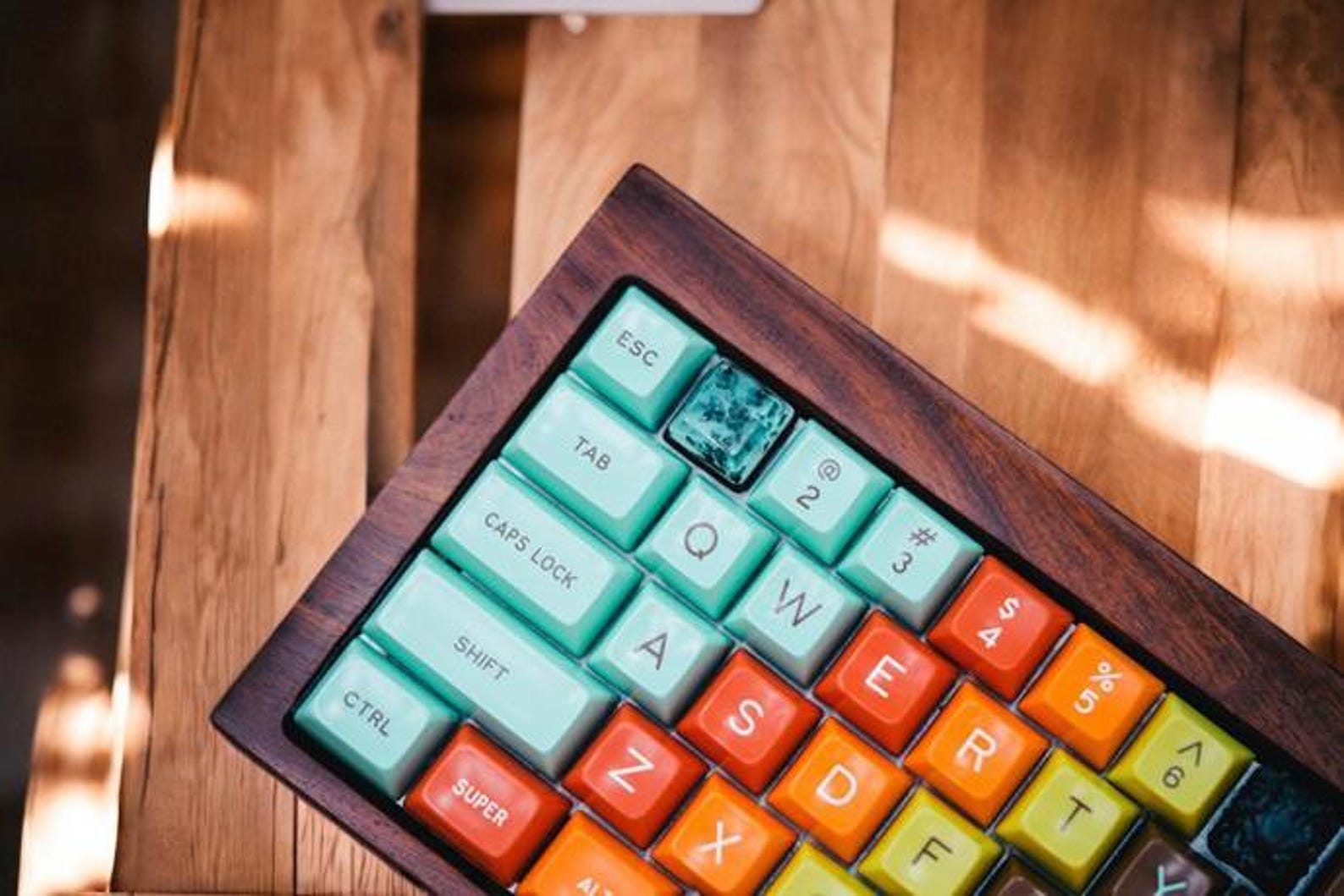 Mechanical Keyboard Case, Custom Keyboard Case, Wooden Keyboard Case 60 ...