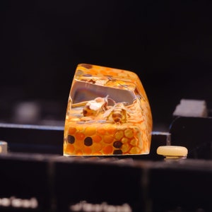 Keycaps Bee Artisan, Custom Artisan Keycaps, Keycaps Anime Cute, Keycap ...
