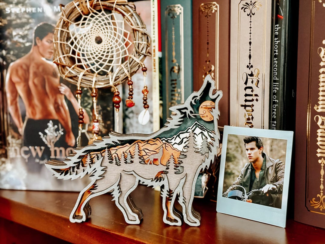 Twilight Team Jacob Wolf - Etsy