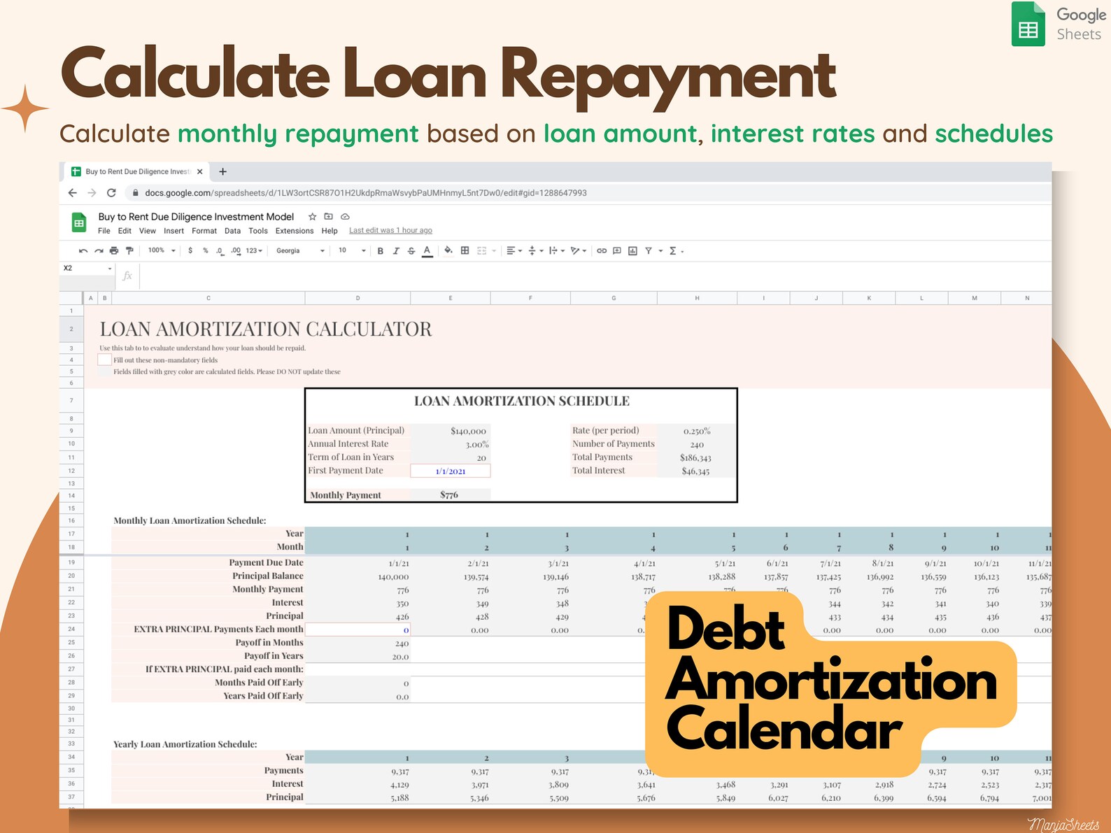 Rental Property ROI & Cap Rate Calculator Airbnb Investment - Etsy