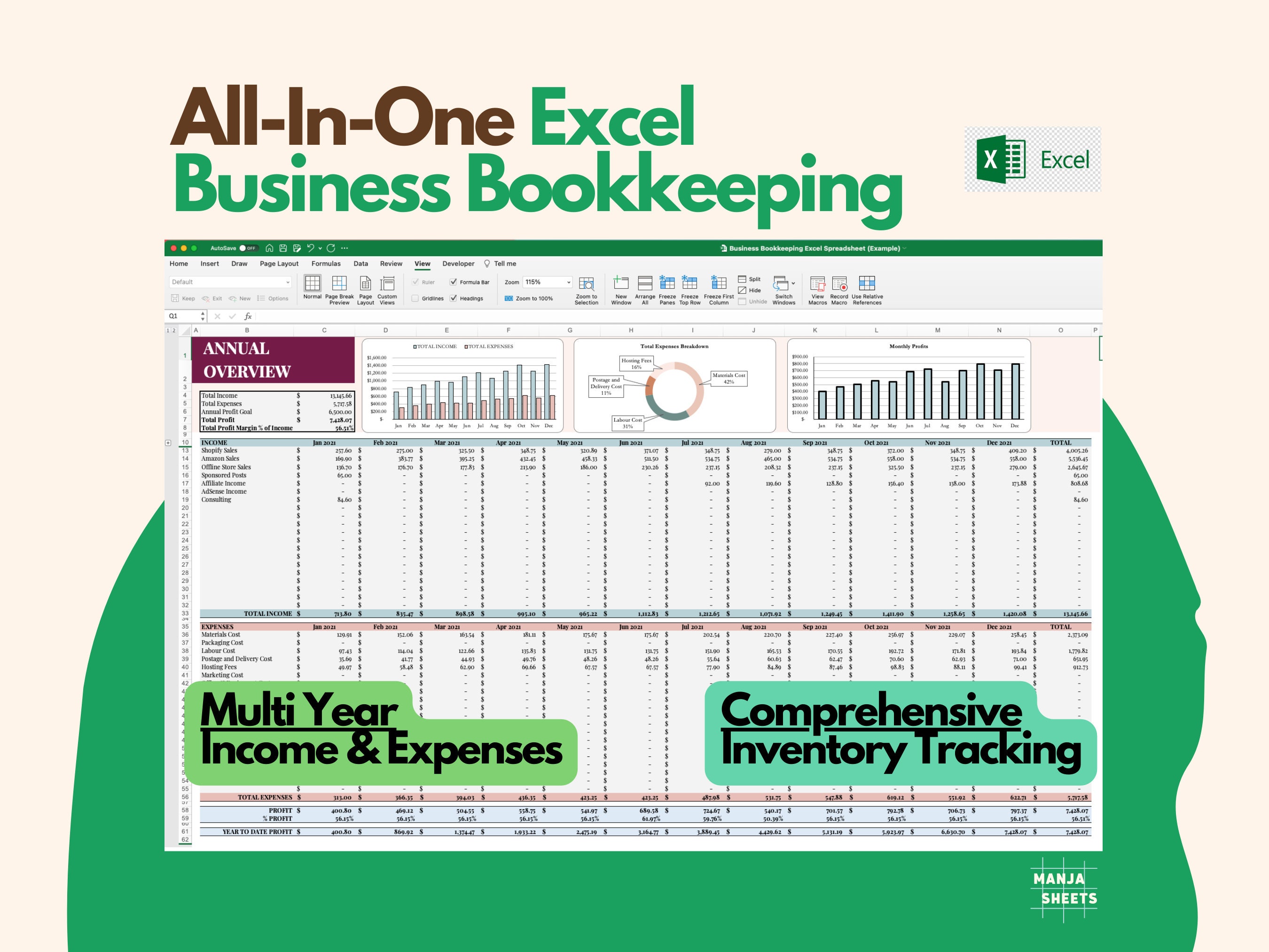 Excel Small Business Budget Template