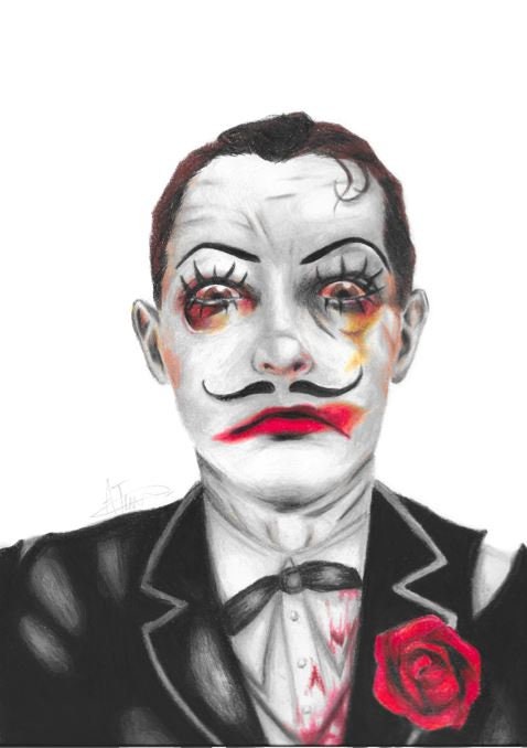 Bioshock Sander Cohen Portrait fan Art - Etsy