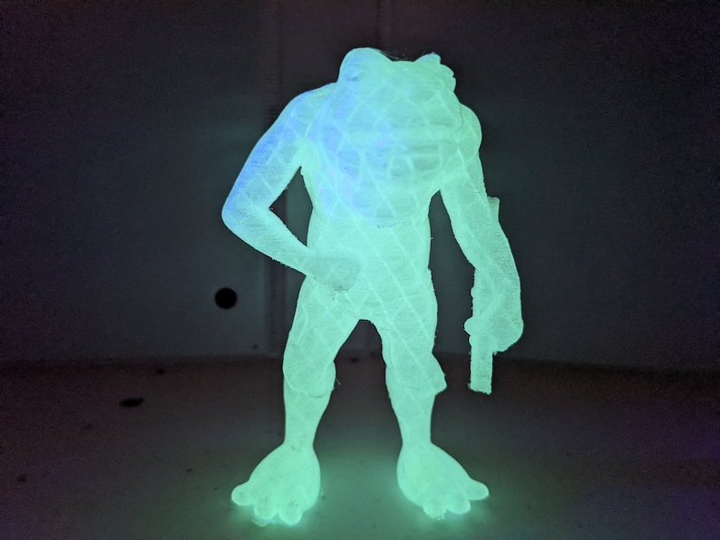 Loveland Frogman Loveland Frog Frog Man Cryptid Figure - Etsy