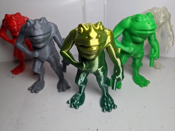 Loveland Frogman Loveland Frog Frog Man Cryptid Figure | Etsy