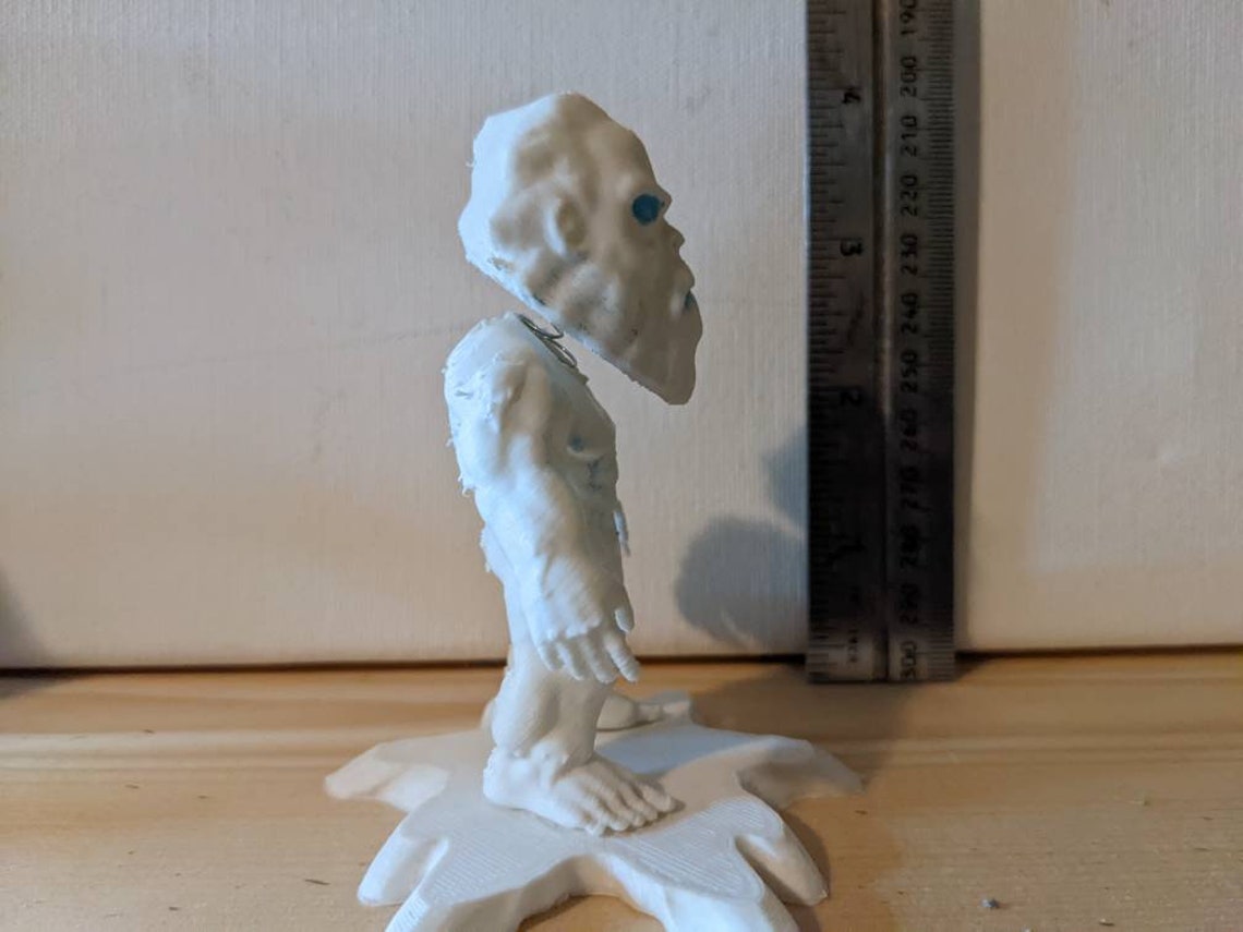 Bigfoot Bobble-head Figurine Miniature Sasquatch Yeti Figure - Etsy