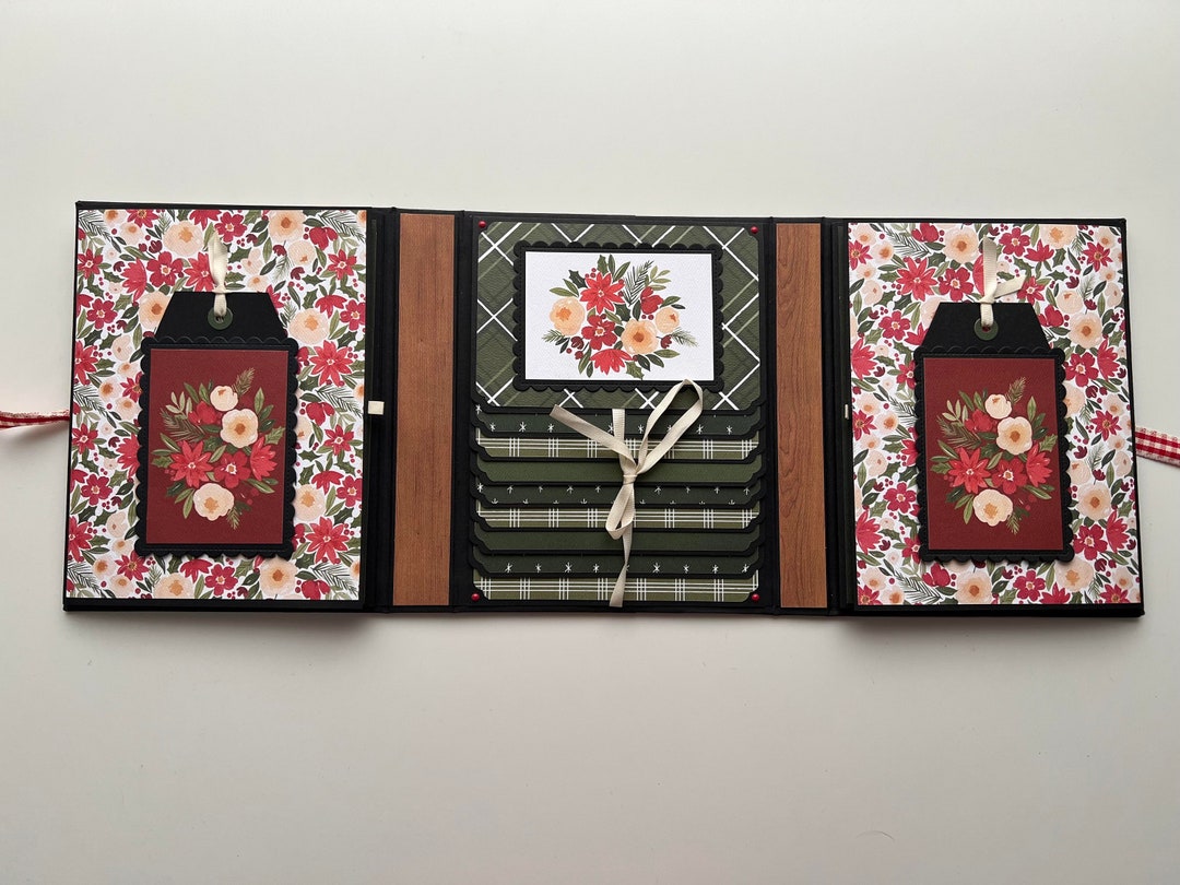 DIGITAL Cutting Guides and Templates for Interactive 6x8 Trifold Folio ...