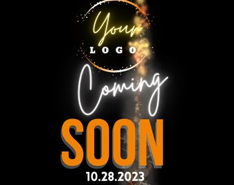 Business Announcement Launching Soon Digital Video, Entrepreneur ...