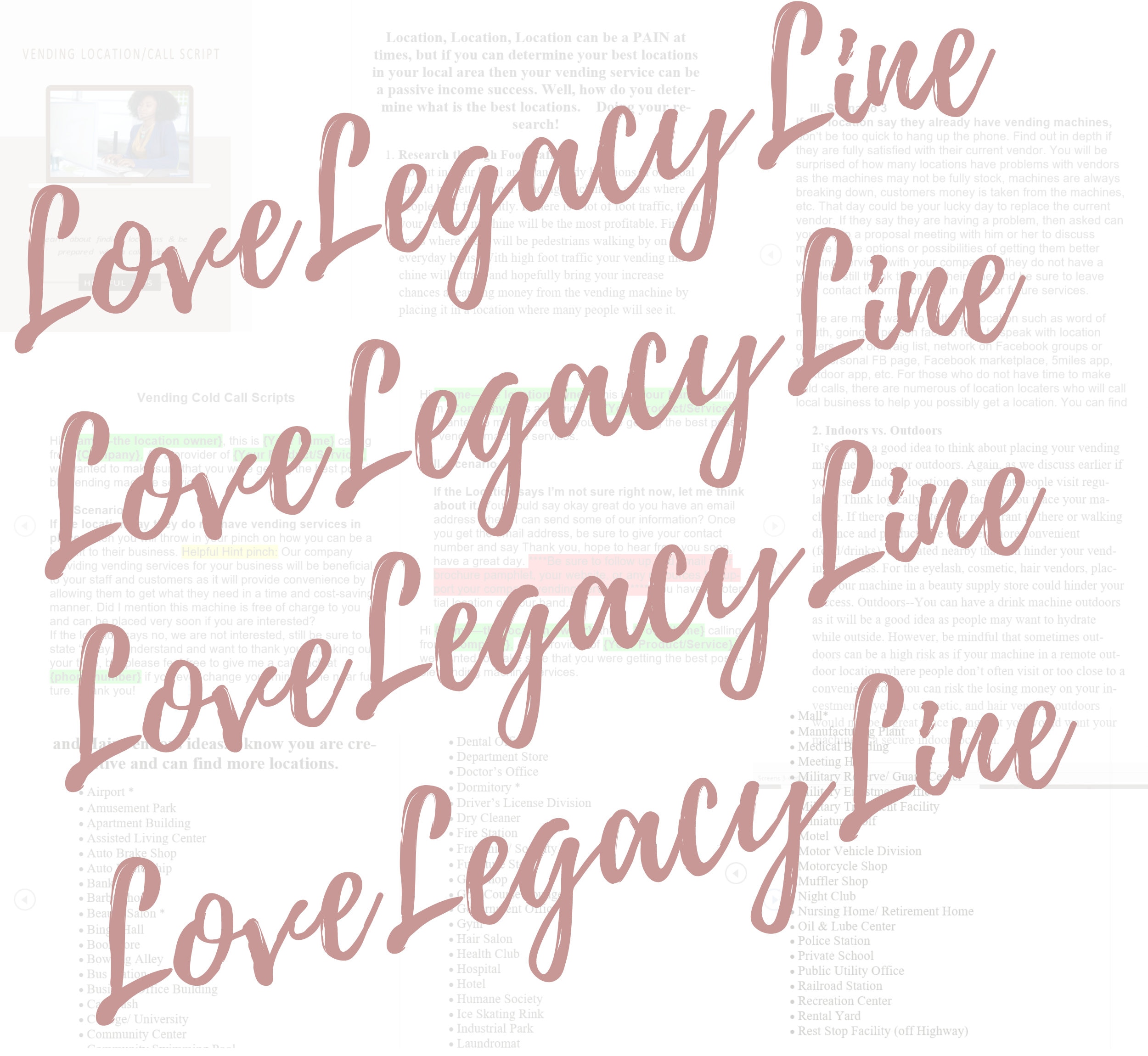 Vending Machine Call Script, Helpful Guide, How to Find Locations, Cold ...