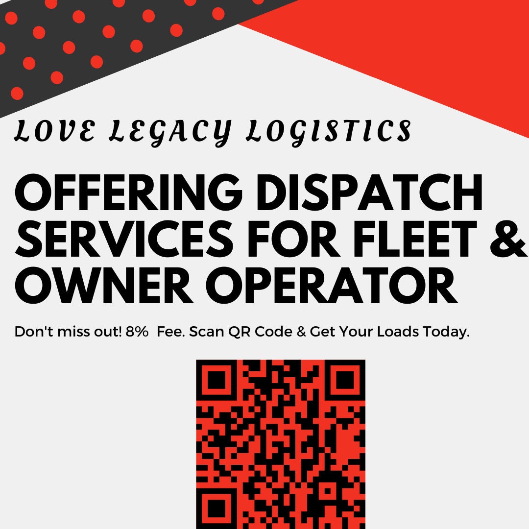 Freight Dispatch QR Code, Custom QR Code, Upscale Small Business ...