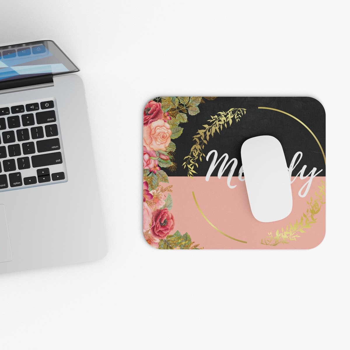 Personalized Office Decor Mouse Pad, Custom Name Mousepad, Custom ...