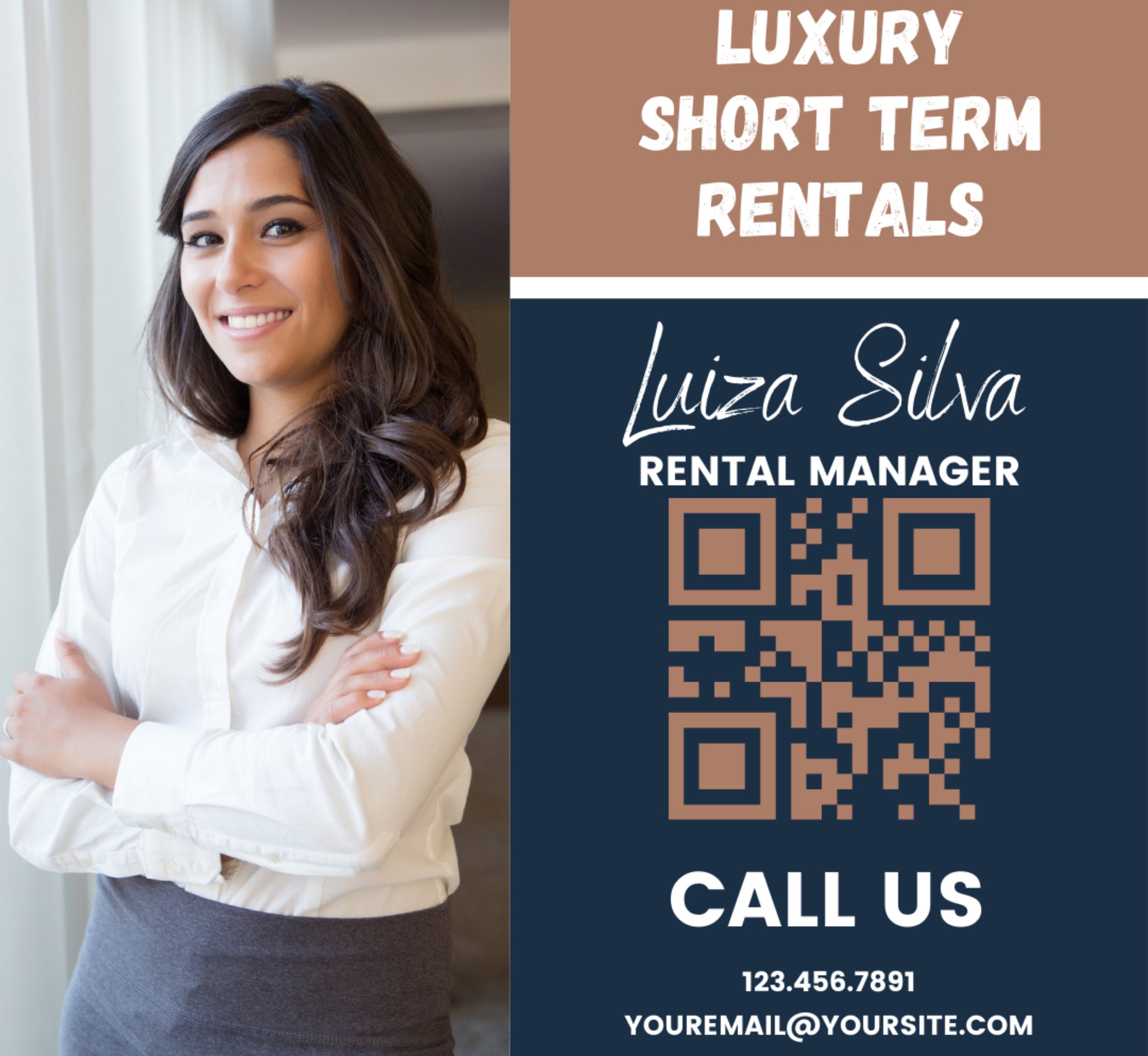 Airbnb QR Code, Short Term Rental QR Code, Custom QR Code, Upscale ...