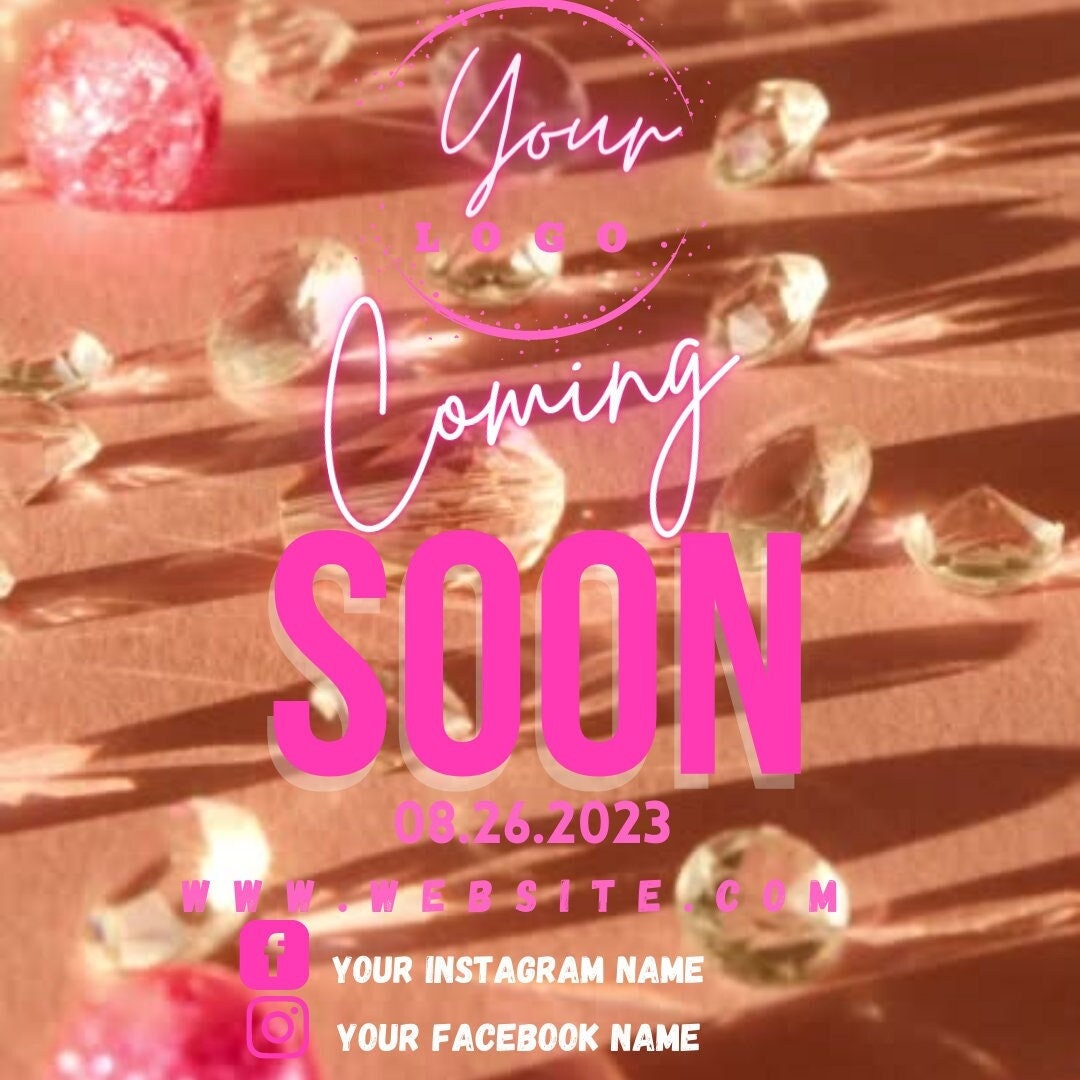 Business Announcement Launching Soon Digital Video, Entrepreneur ...