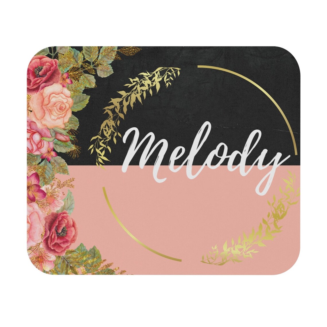 Personalized Office Decor Mouse Pad Custom Name Mousepad - Etsy