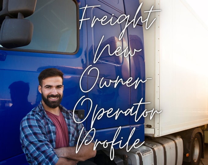 Freight Dispatchers trucking Carrier Profile Sheet - Etsy Canada
