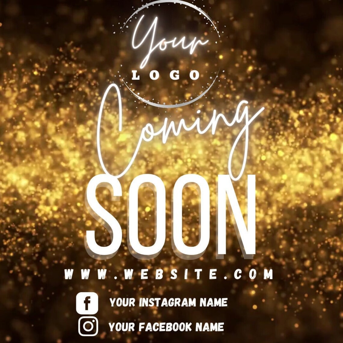 Business Announcement Launching Soon Digital Video, Entrepreneur ...