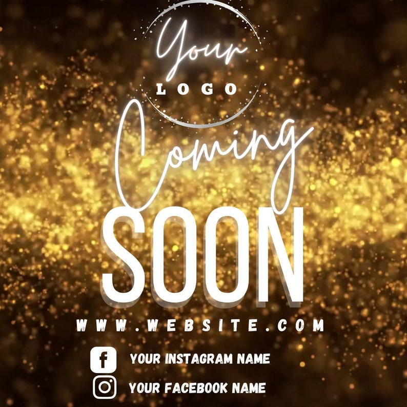 Business Announcement Launching Soon Digital Video, Entrepreneur ...