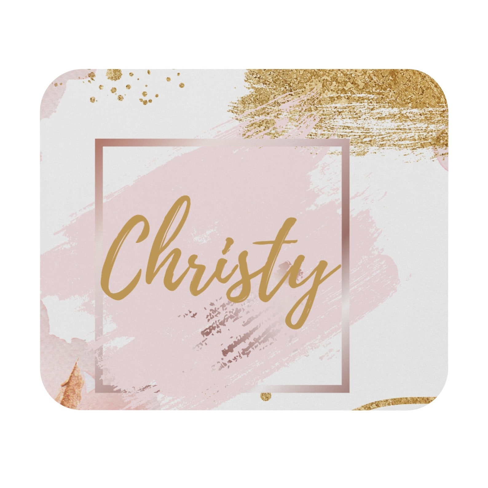 Personalized Office Decor Mouse Pad Custom Name Mousepad - Etsy