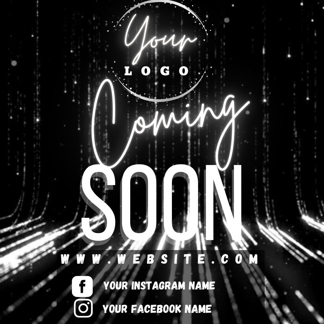 Business Announcement Launching Soon Digital Video, Entrepreneur ...