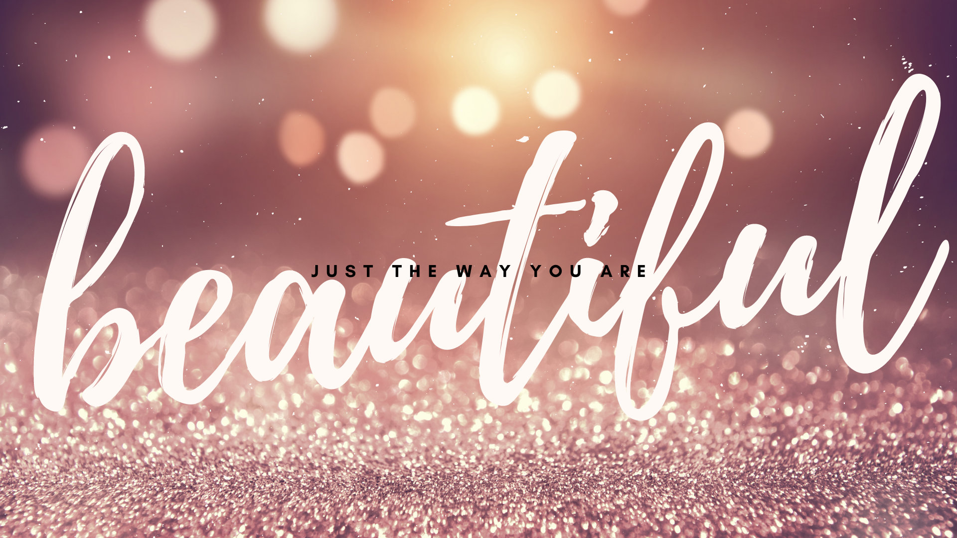 Pink Pastel Beautiful Motivational Quote Desktop Wallpaper, Laptop ...