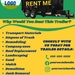 Dumpster Flyer, Dump Trailer Flyer, Trailer Rental Promotion, Roll off ...
