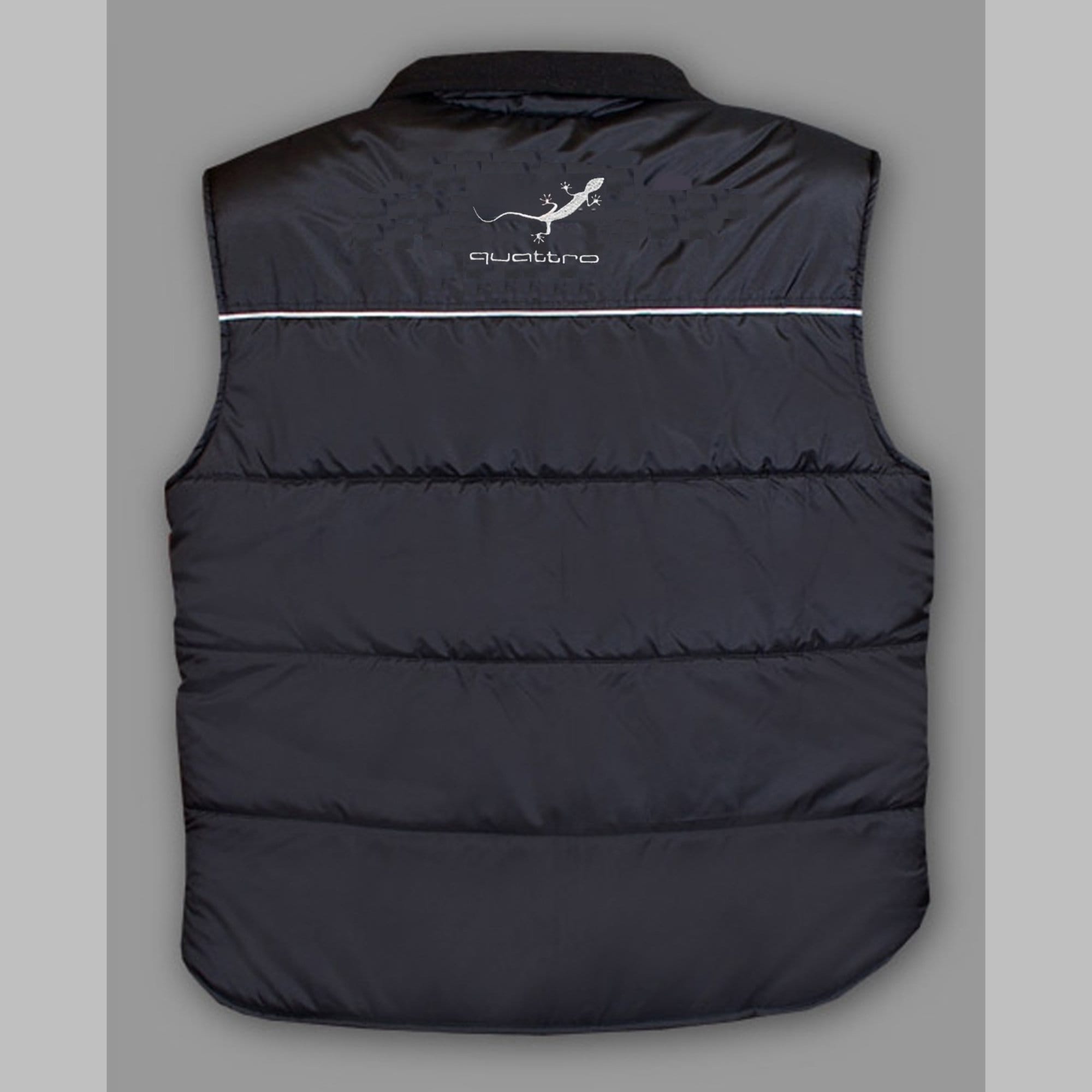 Audi Quattro Winter Herren Weste Ärmellose Jacke Auto Race Car Racing ...