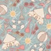 Retro Beach Seamless Pattern for Commercial Use, Repeat Pattern Jpg ...
