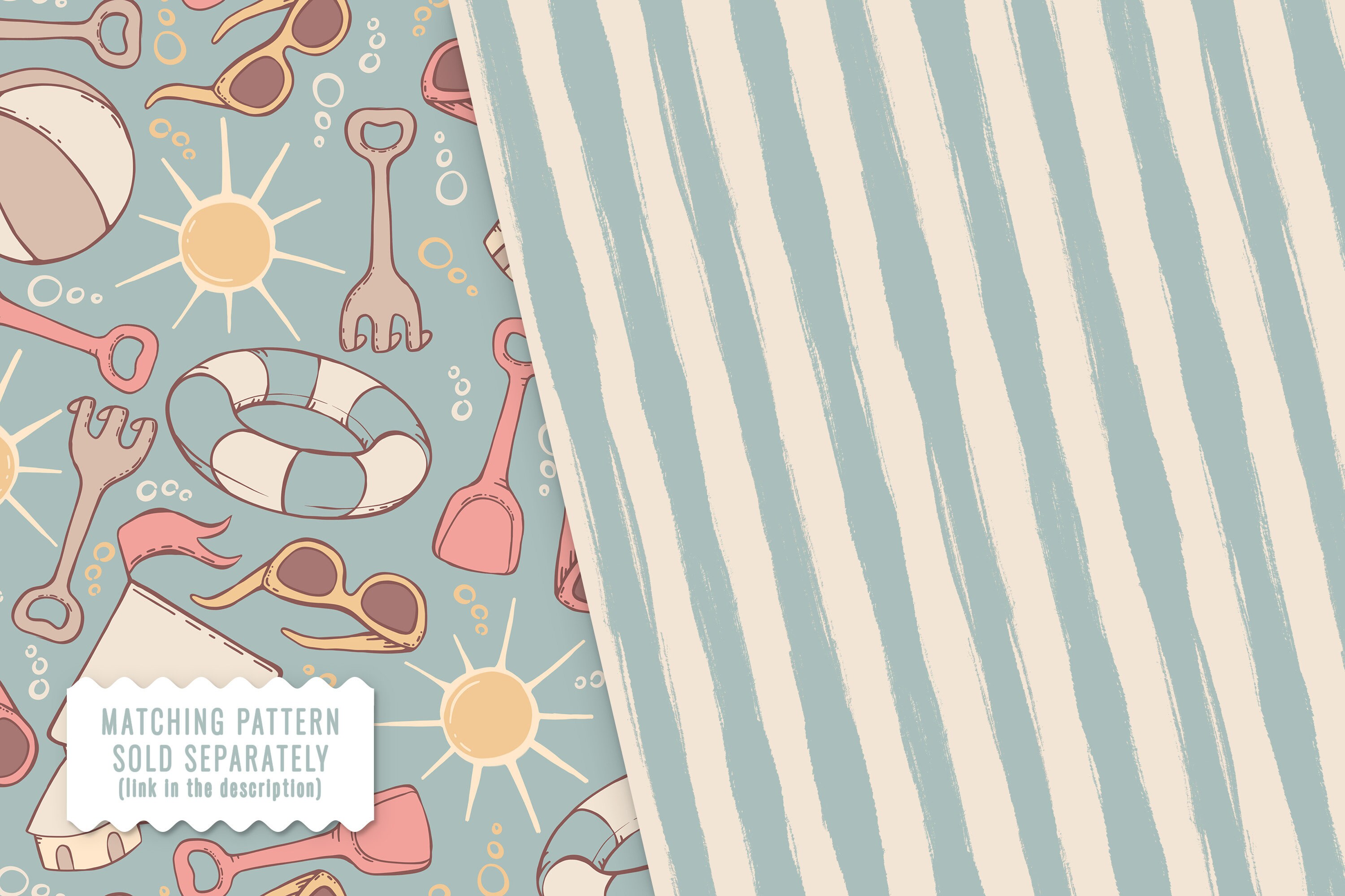 Retro Stripes Seamless Pattern for Commercial Use, Repeat Pattern Jpg ...