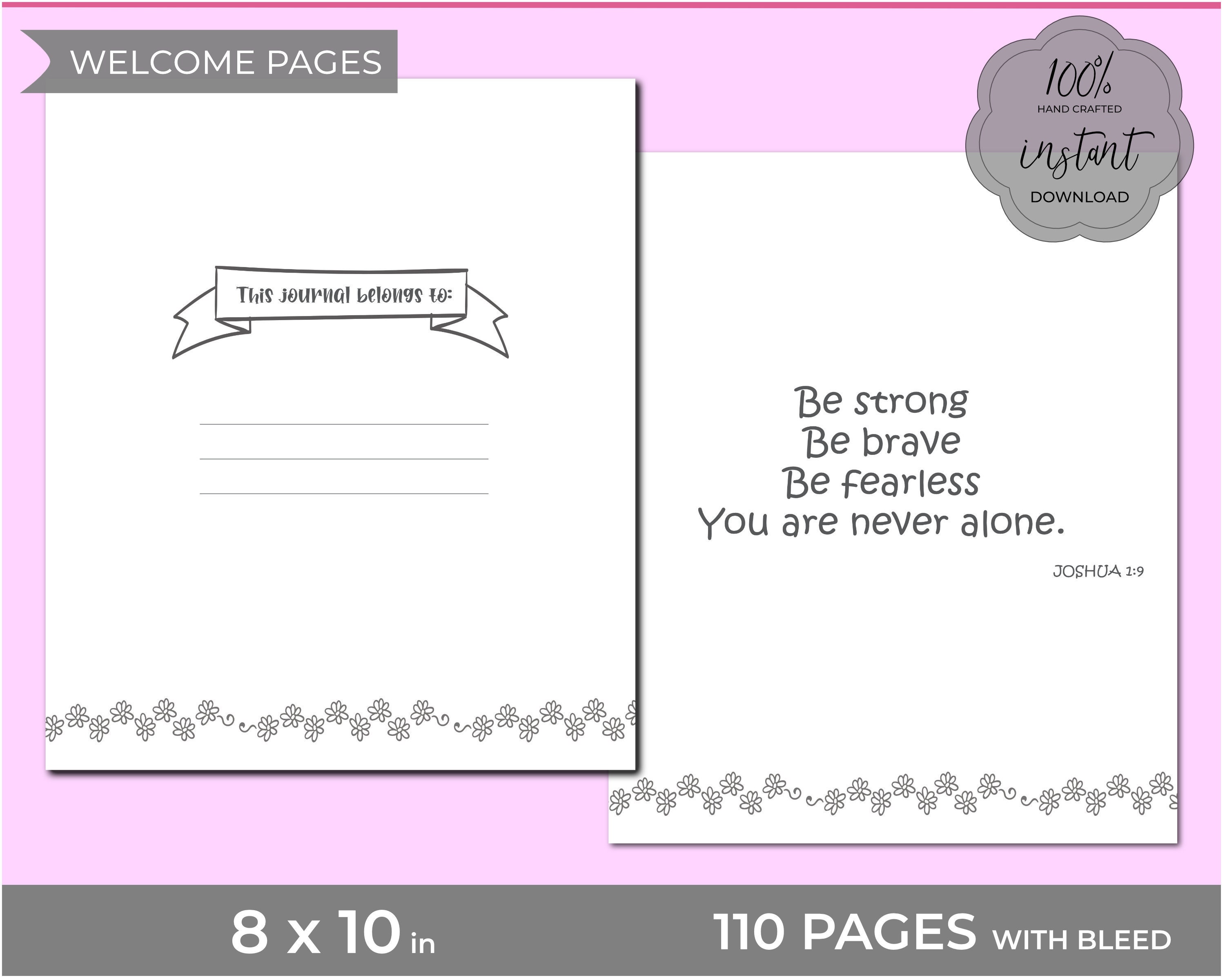 Christian Gratitude Journal for Kids, Prayer Journal for Kids, Kdp ...