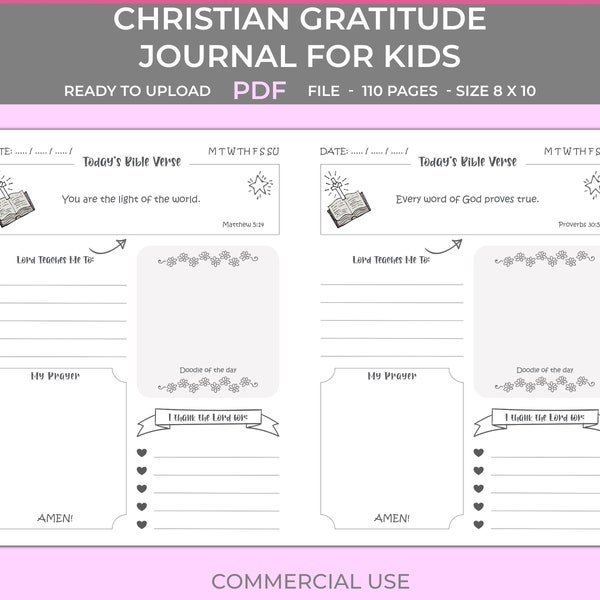 Gratitude Journal - Etsy