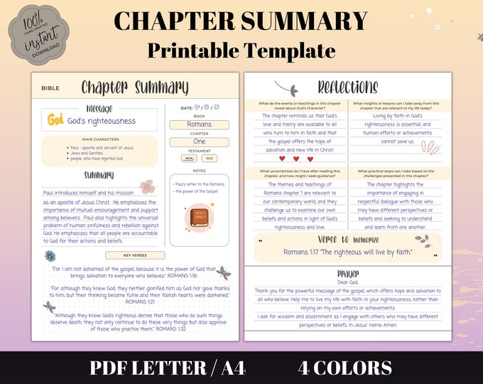 Bible Study Bundle, Printable Bible Scriptures, Bible Study Digital ...