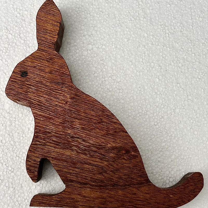 Wooden Bunny Stand - Etsy