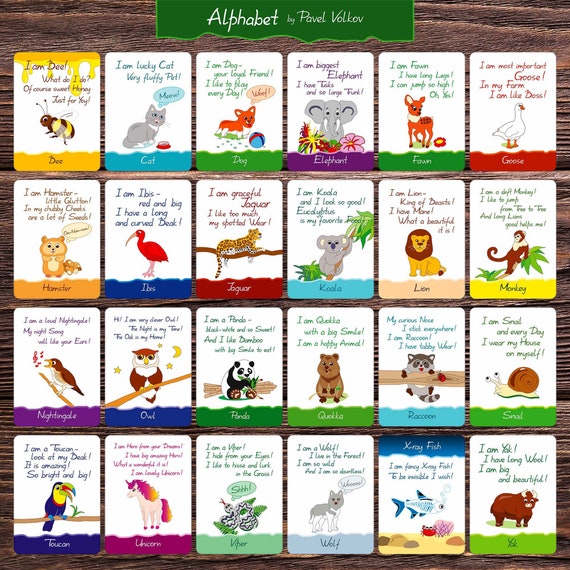 English Pet Alphabet Preschool Homework Alphabet by Pavel volkov ...