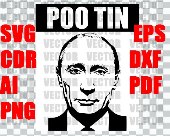 Poo Tin Svg Poo-tin Svg Vector Eps Dxf Pdf Png Ai Vector | Etsy