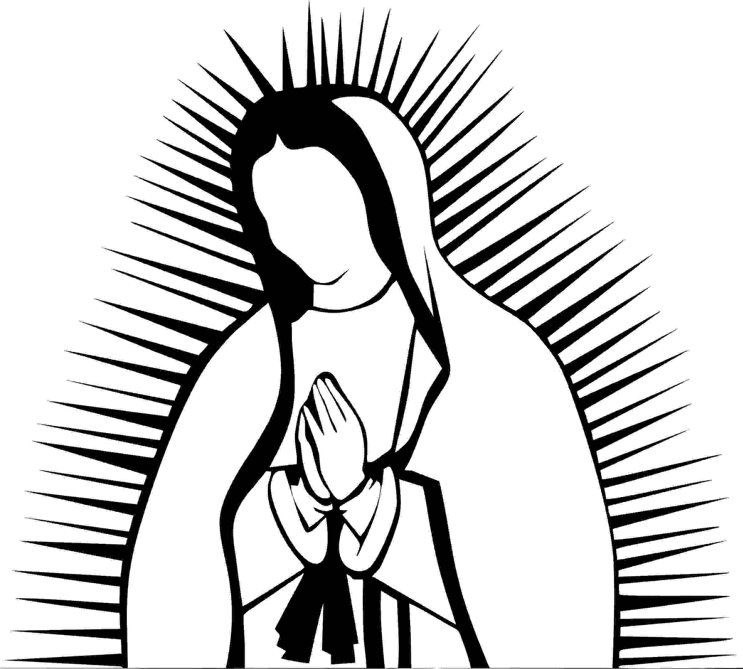 Virgin Mary Only One Design, Ai, Cdr, Dxf, Eps, Jpg, Pdf, Png, Svg ...
