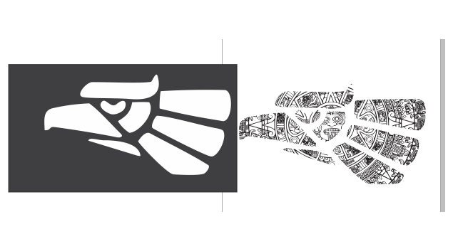 Mexican Eagle. Tribal. Aztec Calendar. Mexico. Svg, Pdf, Png, Ai, Eps ...