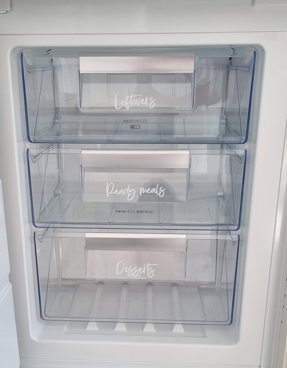 The Freezer Organisation Label Set of 6 10 20 30 40 - Etsy