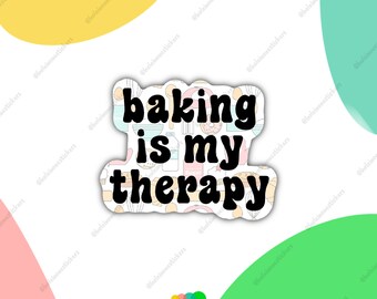 Baking is My Therapy - Etsy