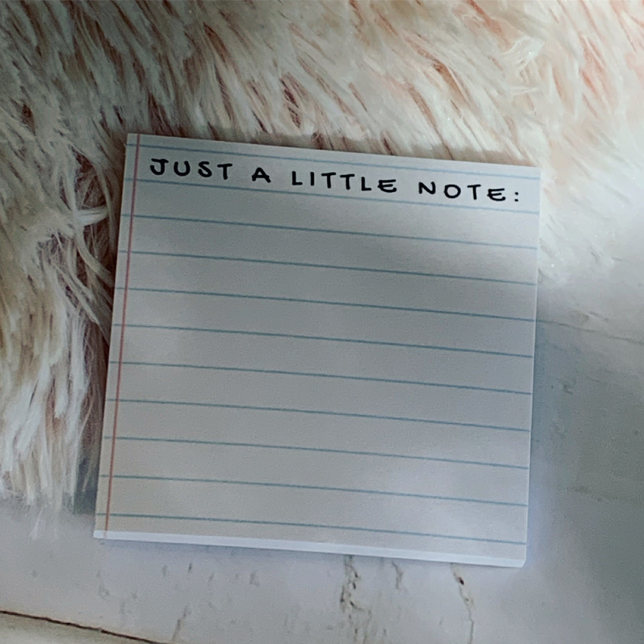 Just A Little Note Sticky Notes - Etsy