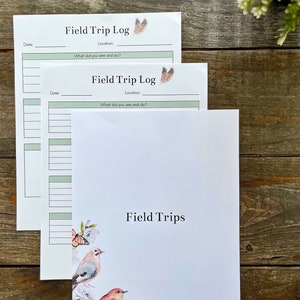 Birds | Nature Themed Homeschool Portfolio Bundle / Homeschool Subject ...