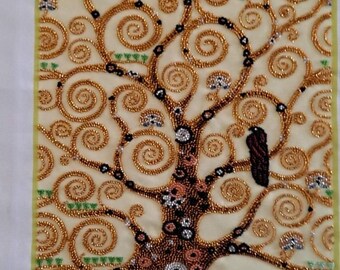 Tree of Life Bead Embroidery Kit - Etsy