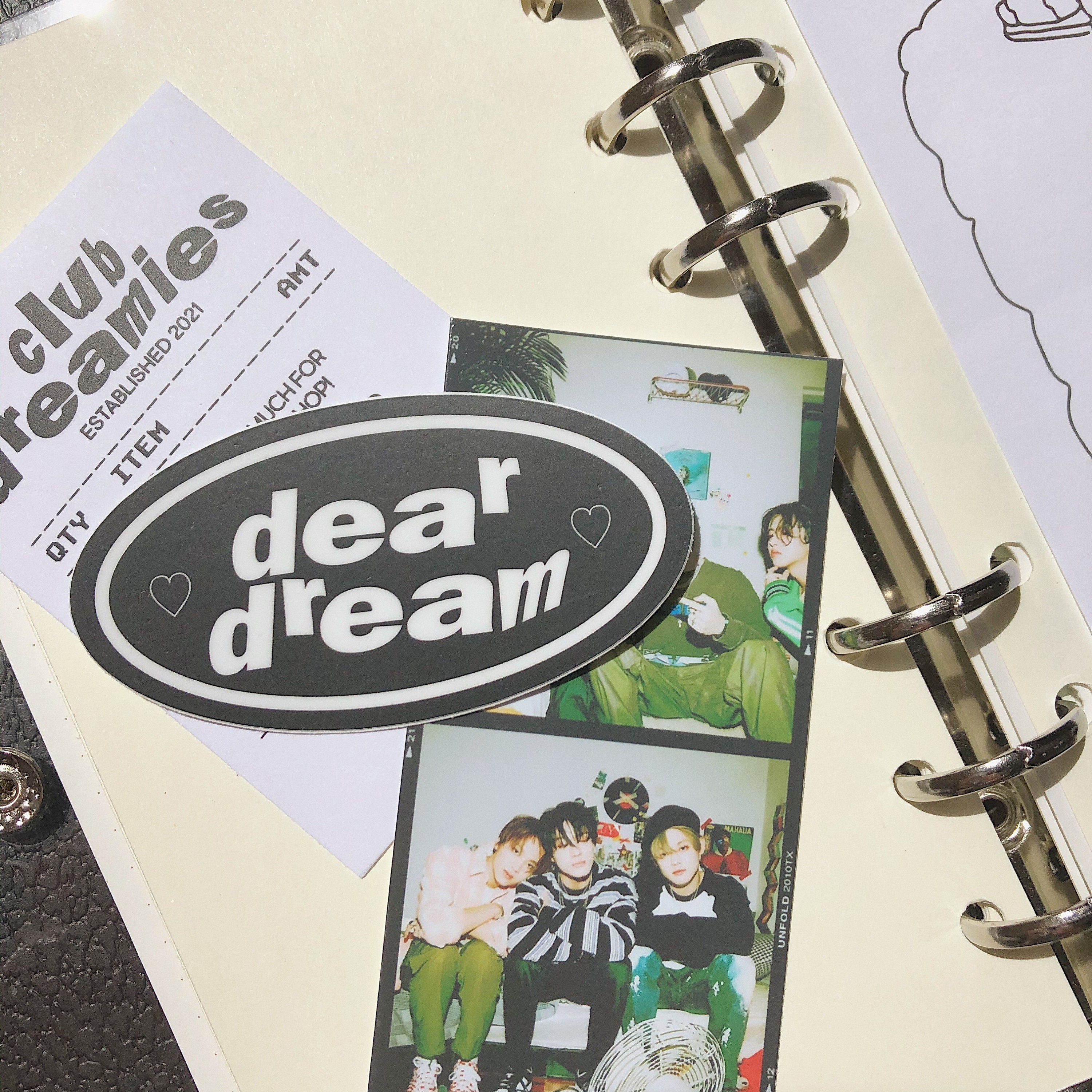 Dear dream sticker // nct dream sticker | Etsy