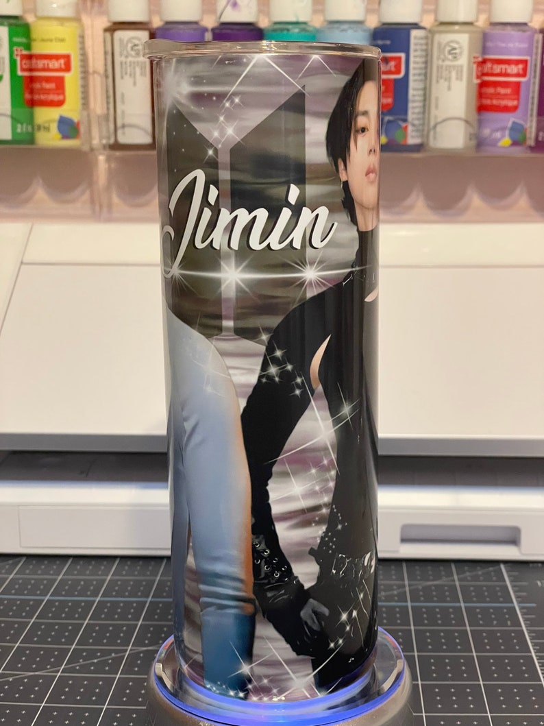 BTS Jimin Tumbler BTS Merch Jungkook RM Jimin Suga J - Etsy